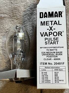 DAMAR 20481F Vapor Pulse Start Uvp Med Nos 018013555691