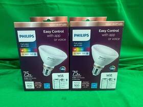 PHILIPS Smart Wi Fi Led Bulbs Watts 046677567149